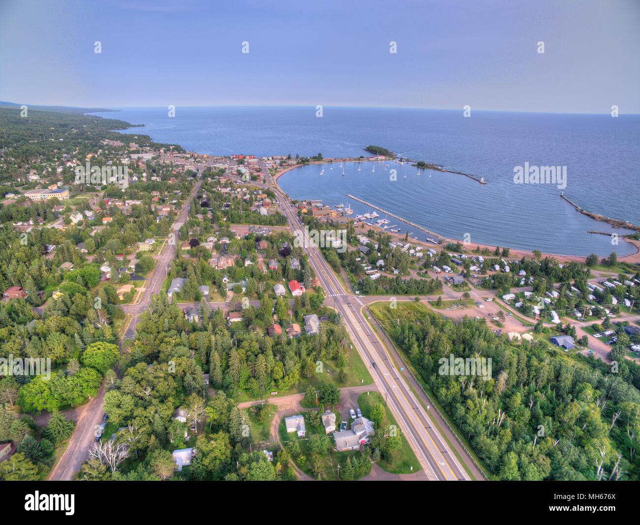 Grand Marais is a small Harbor City on the North Shore of Lake Superior ...