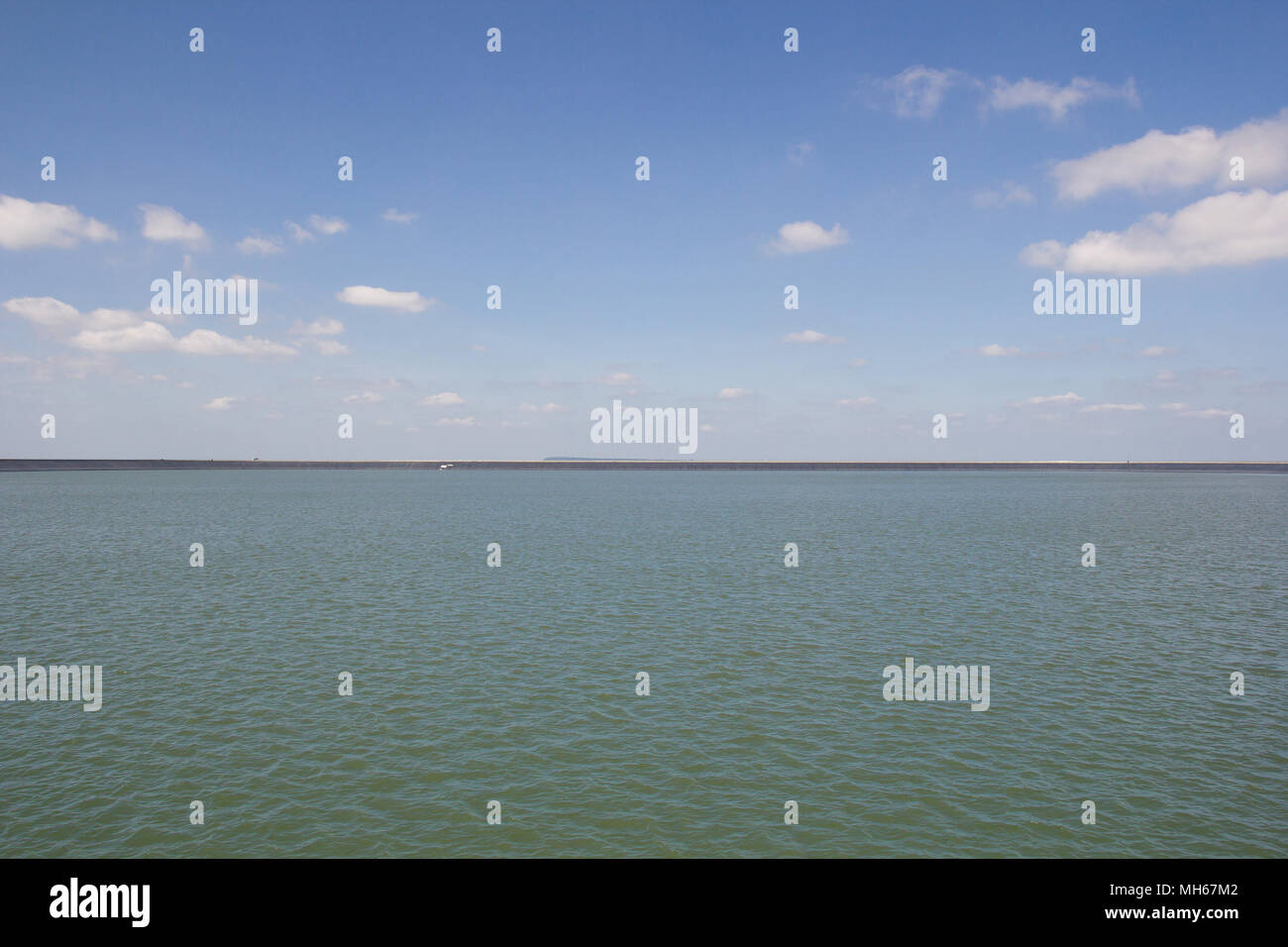 Large reservoir, water reservoir with plastic liner Stock Photo - Alamy