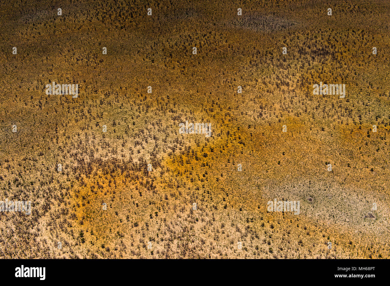 Aerial view Botswana Stock Photo - Alamy