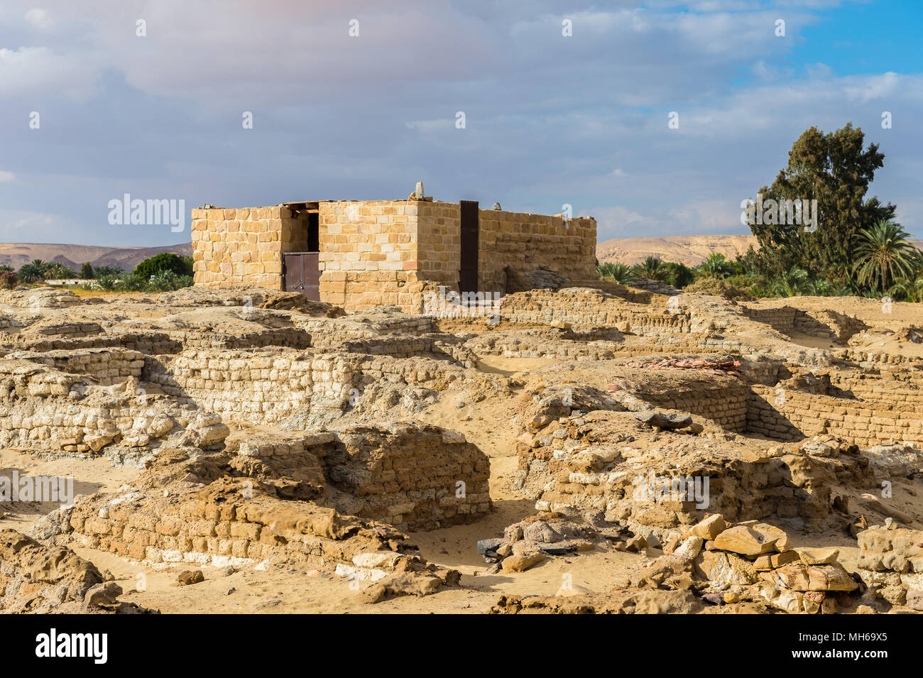 Ruins of the Temple of Alexander the Great, Egypt Stock Photo - Alamy