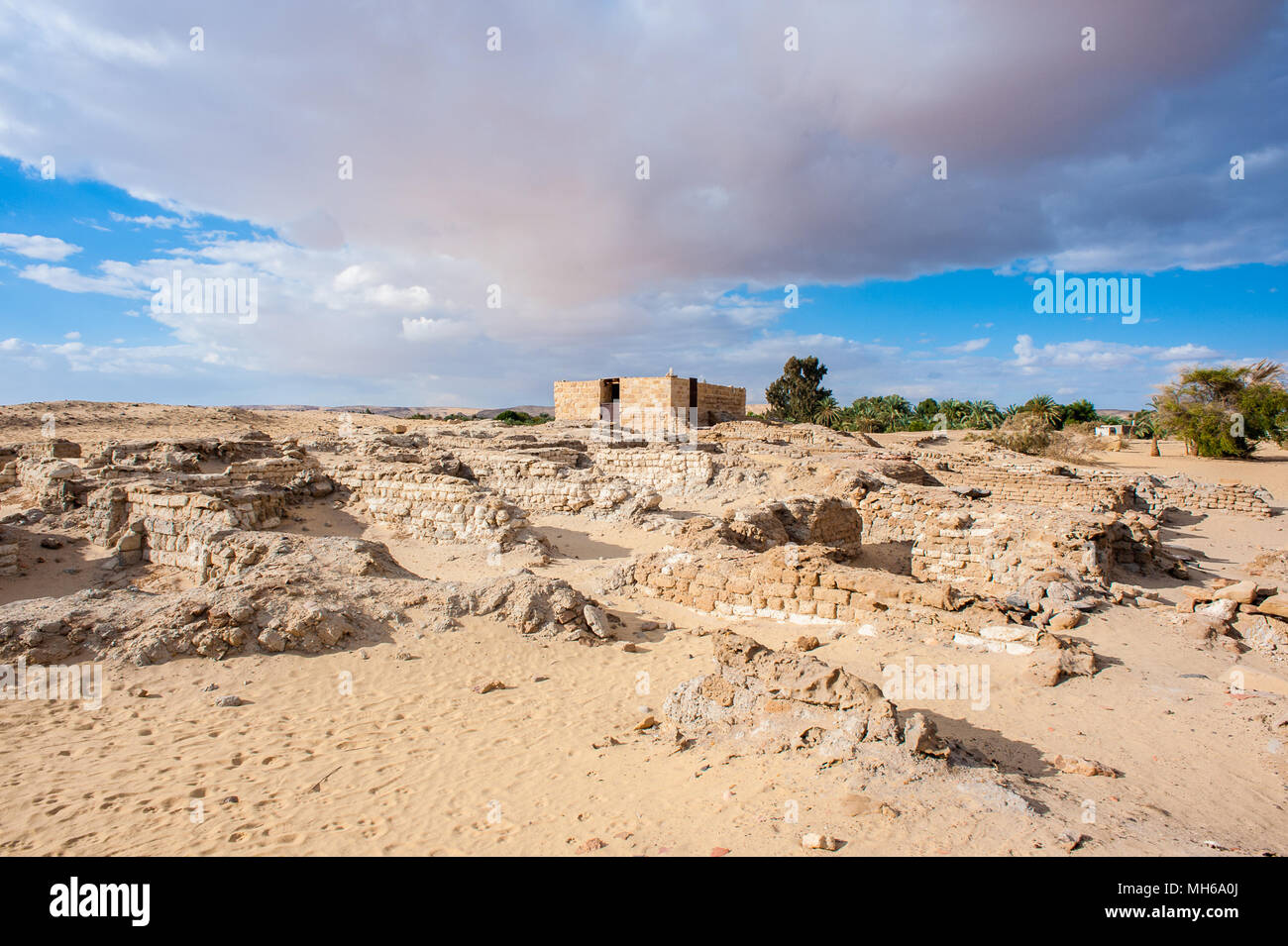 Ruins of the Temple of Alexander the Great, Egypt Stock Photo - Alamy