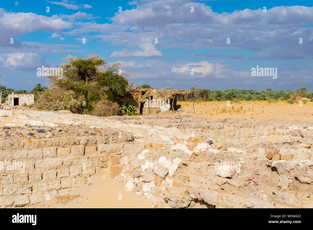 Ruins of the Temple of Alexander the Great, Egypt Stock Photo - Alamy