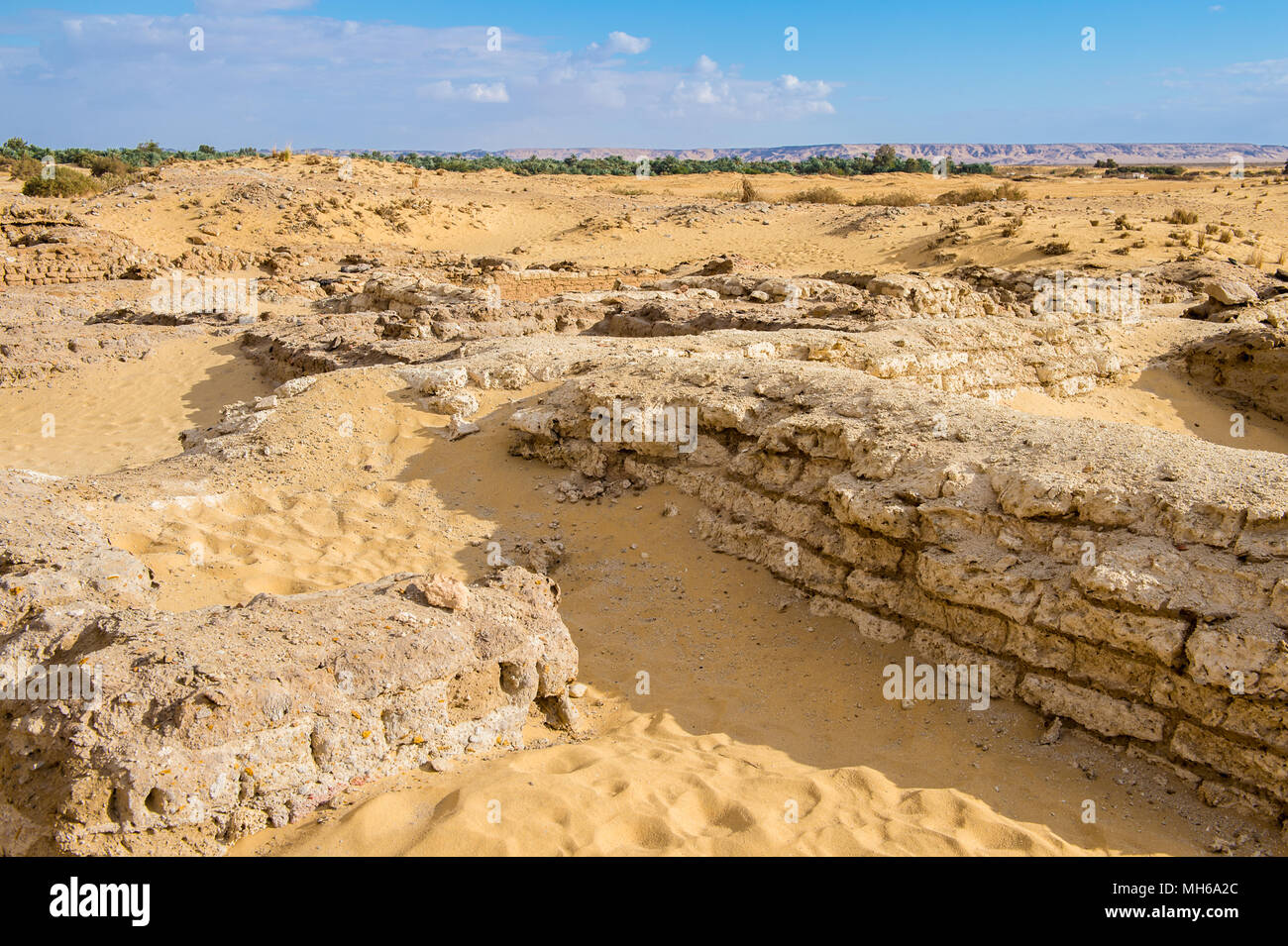 Ruins of the Temple of Alexander the Great, Egypt Stock Photo - Alamy