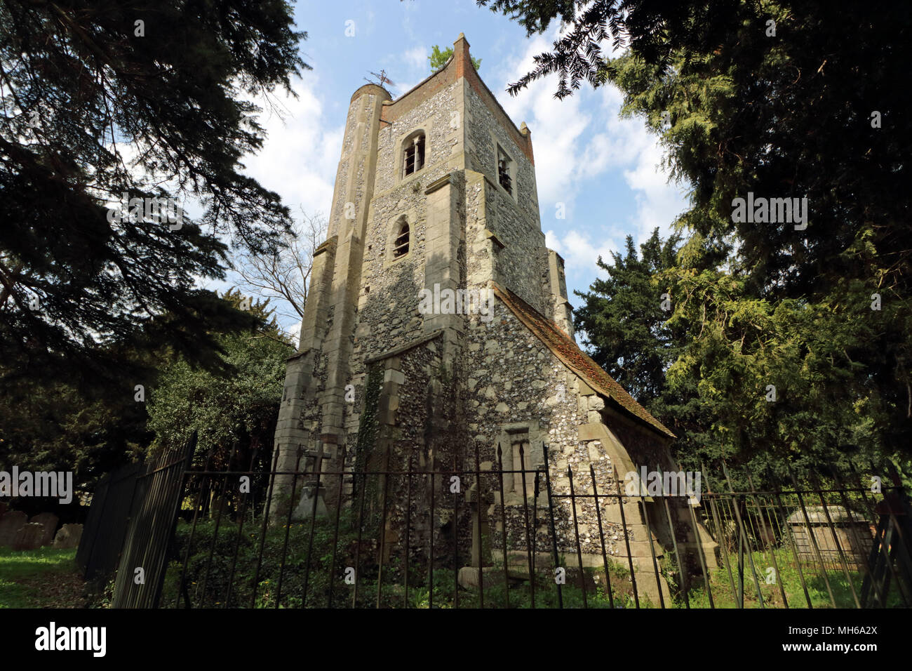 Saint Mary's Church in Ewell Village Surrey UK Stock Photo - Alamy