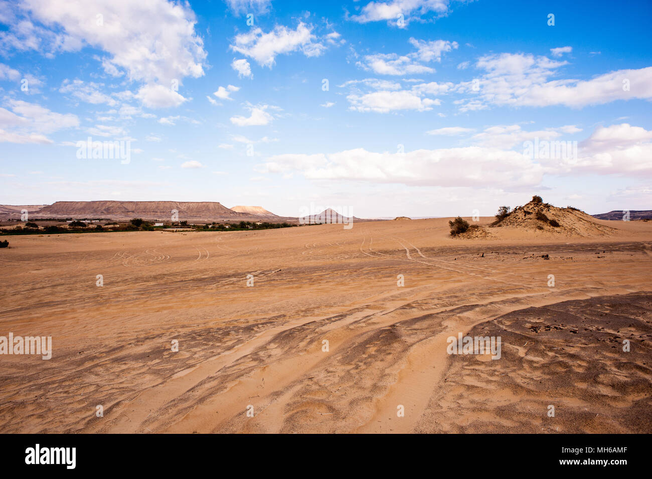 Beautiful nature of the Bahariya Oasis in Egypt Stock Photo - Alamy