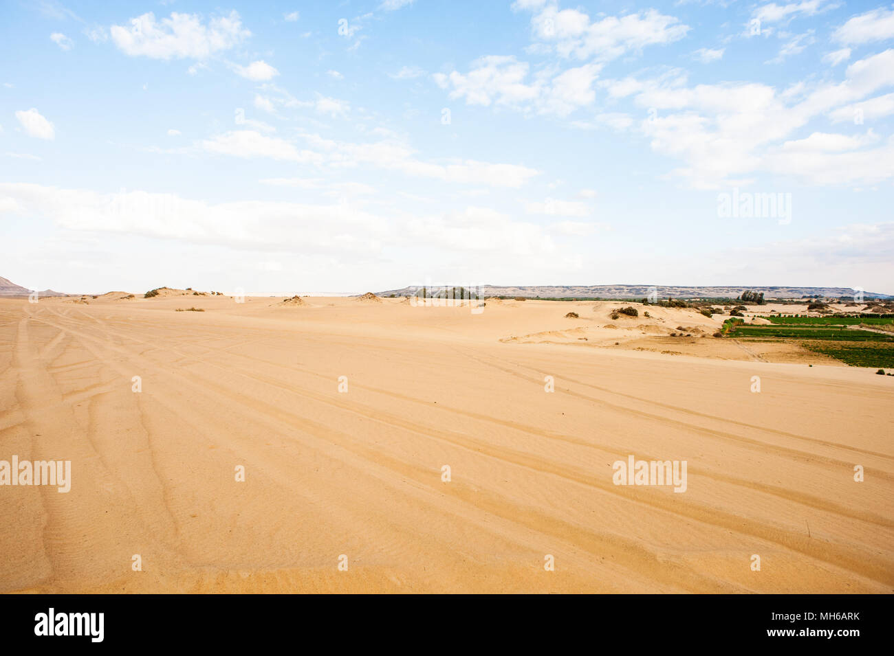 Beautiful nature of the Bahariya Oasis in Egypt Stock Photo - Alamy