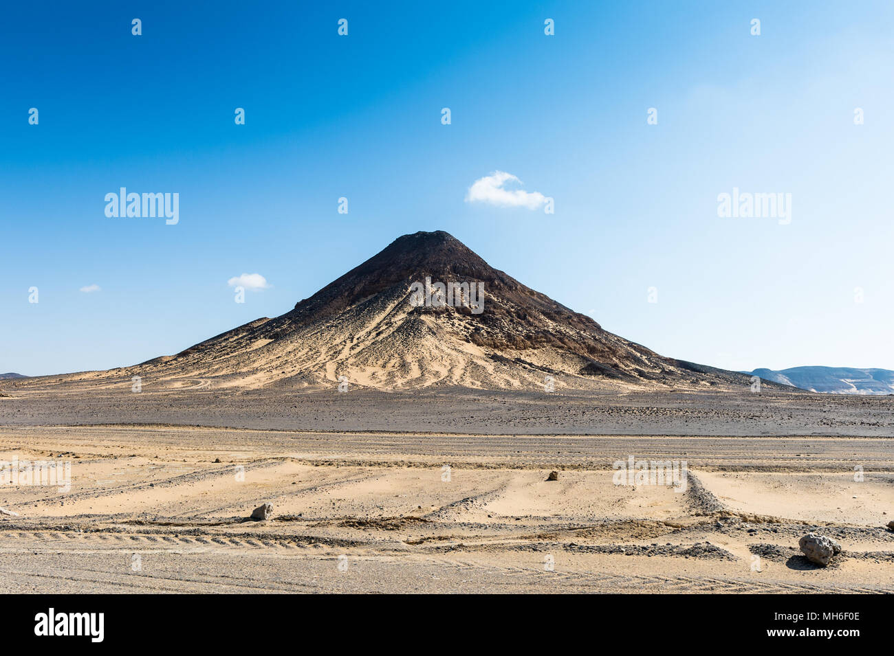 Black desert, Egypt Stock Photo - Alamy