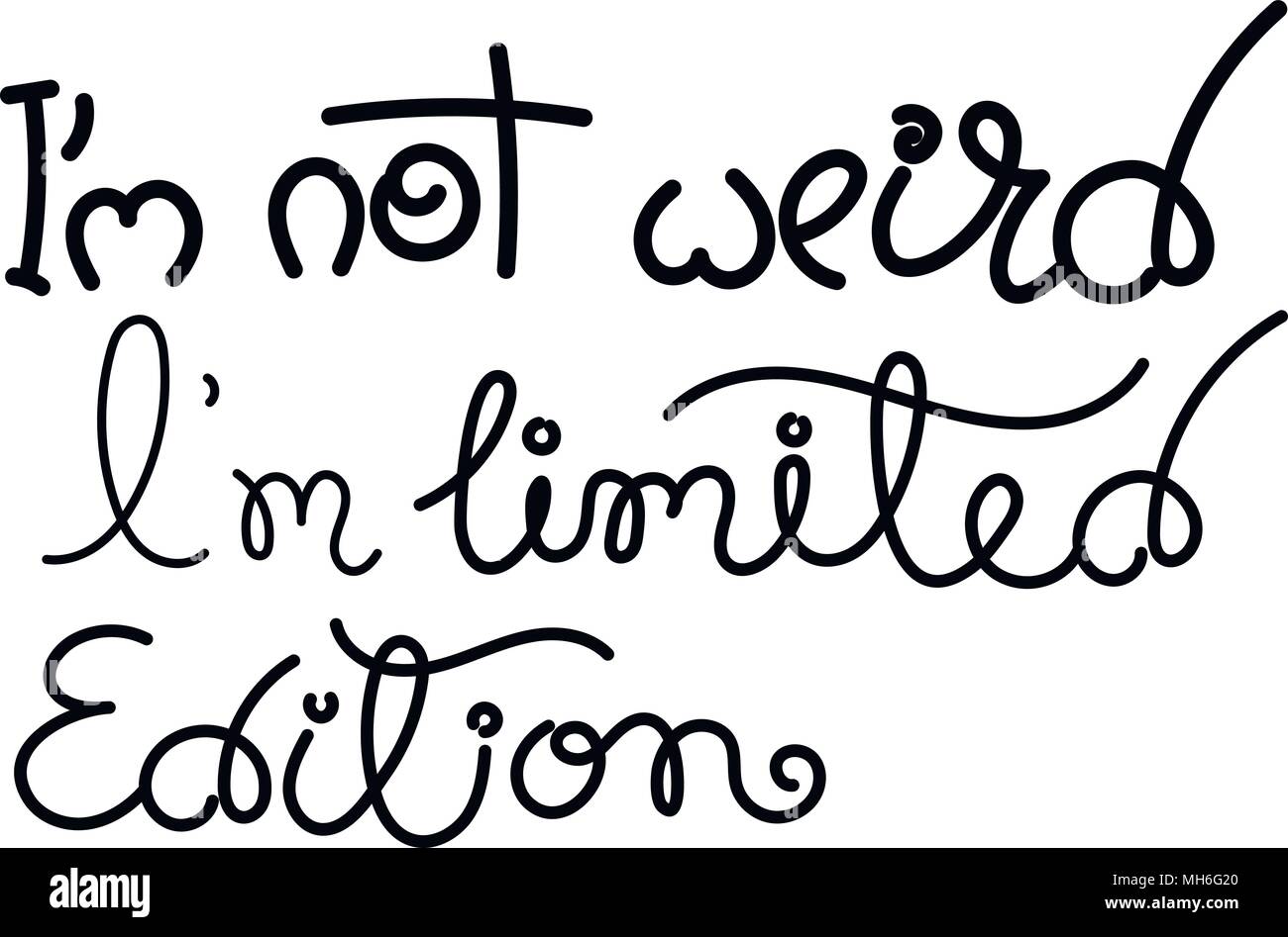 Limited edition font hi-res stock photography and images - Alamy