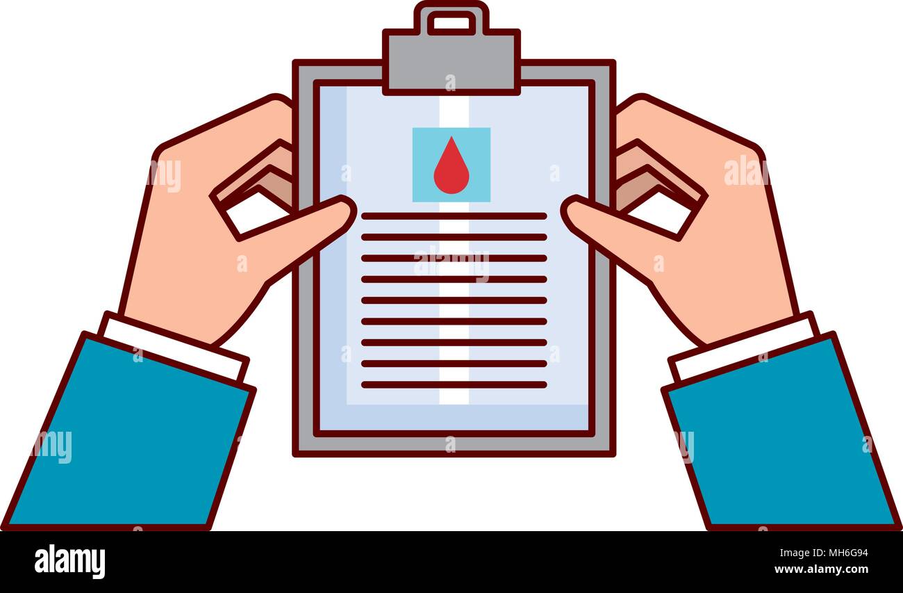 Blood contract Stock Vector Images - Alamy