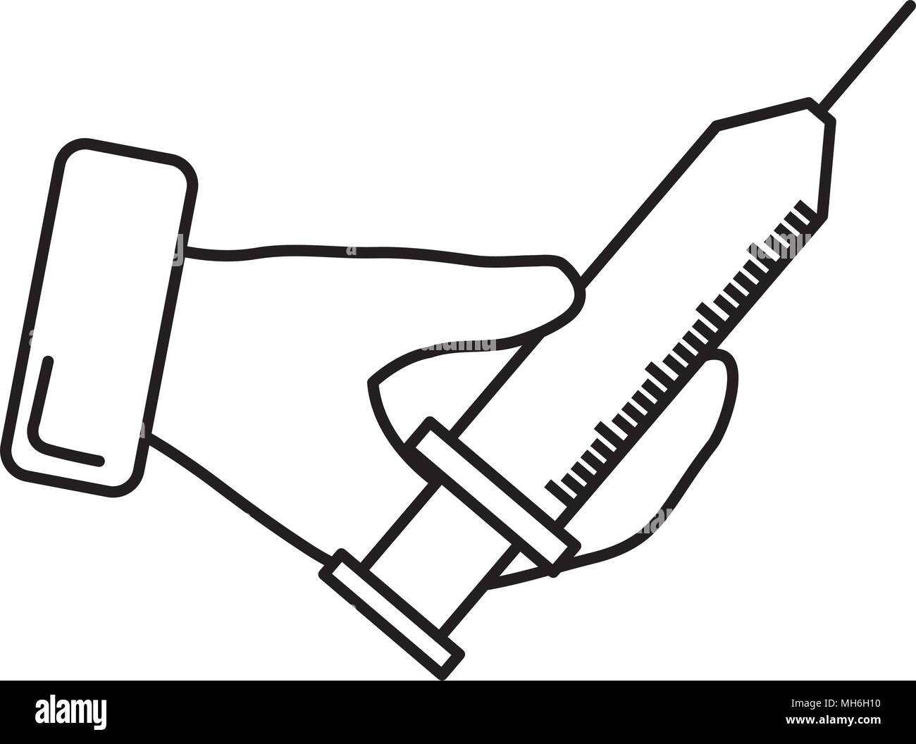 Human injection Black and White Stock Photos & Images - Alamy