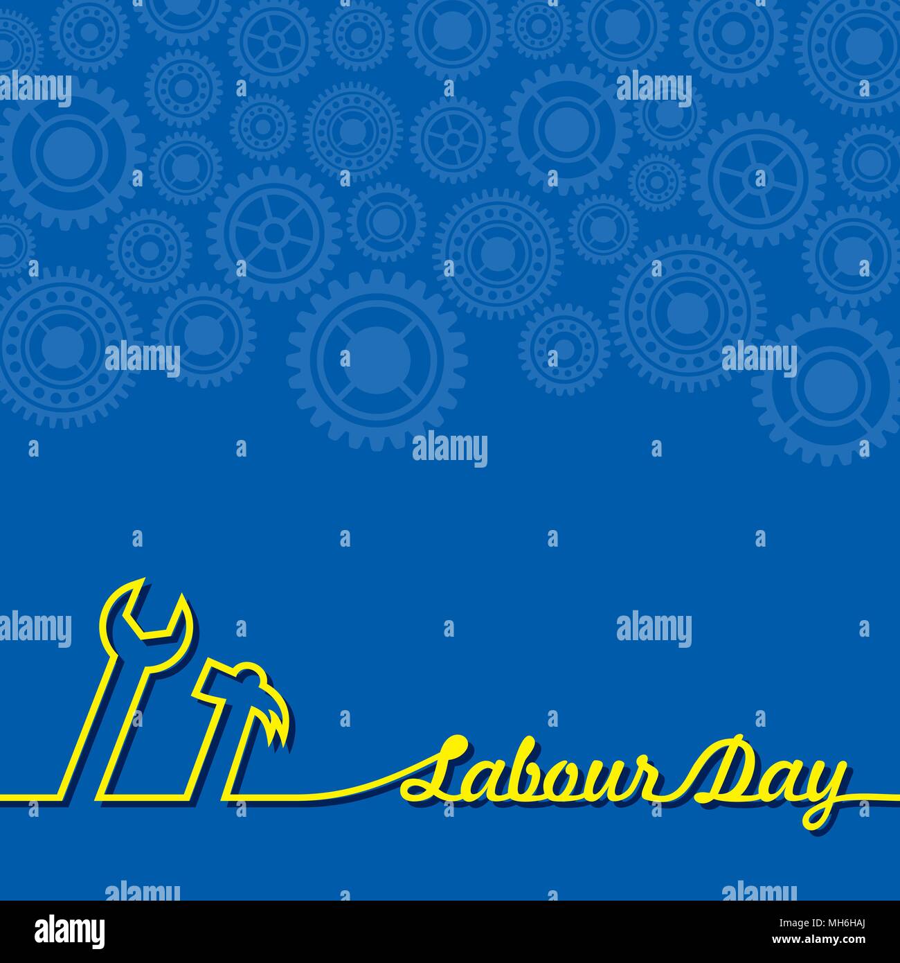 creative abstract, banner or poster for May 1st or Labour Day with nice ...