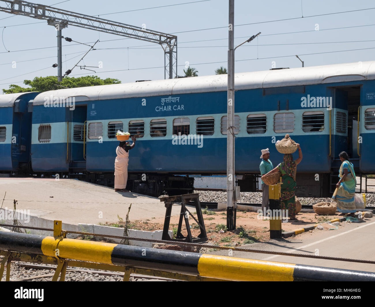Karnataka railway station hi-res stock photography and images - Alamy