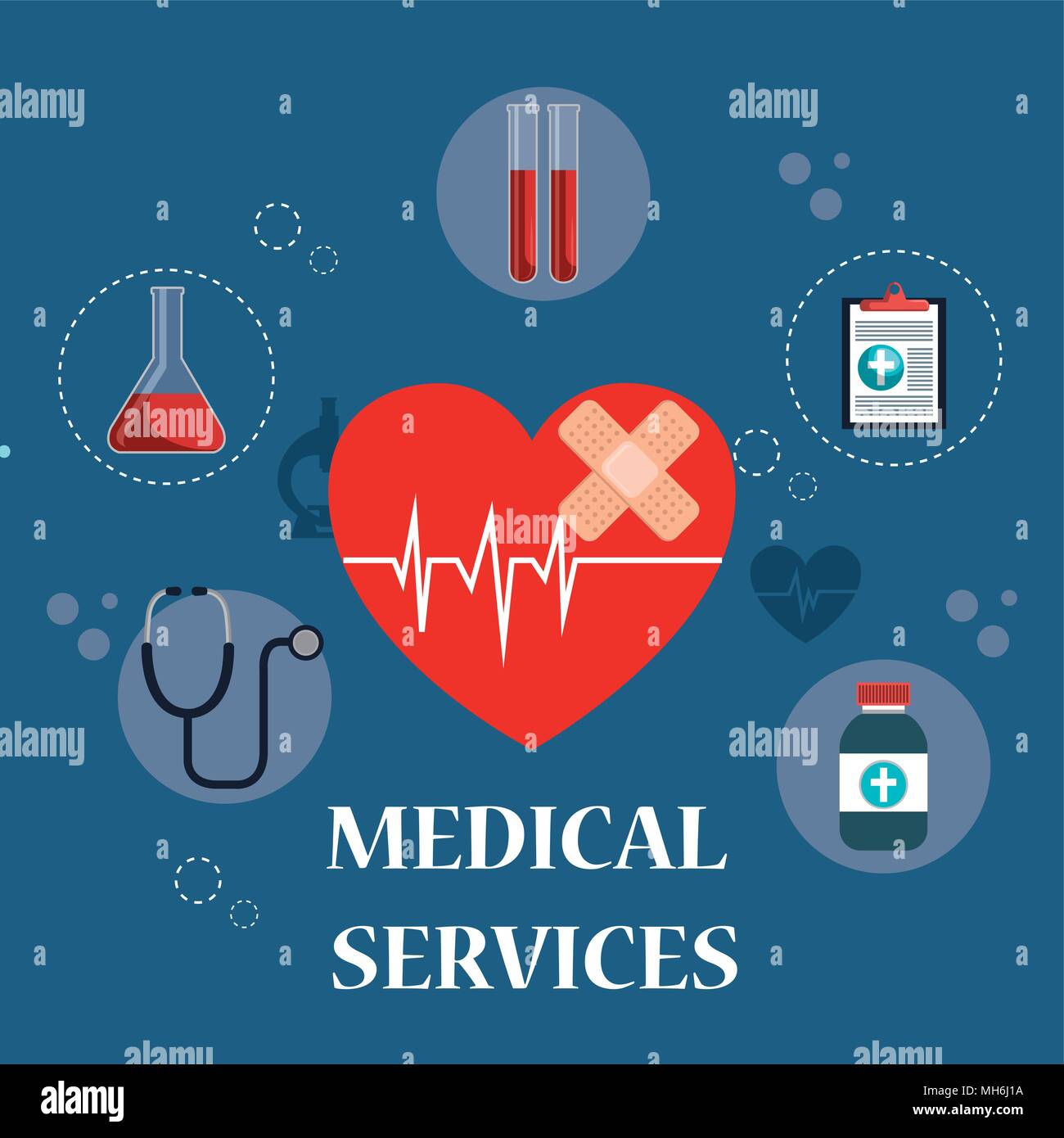 medical service set icons Stock Vector Image & Art - Alamy