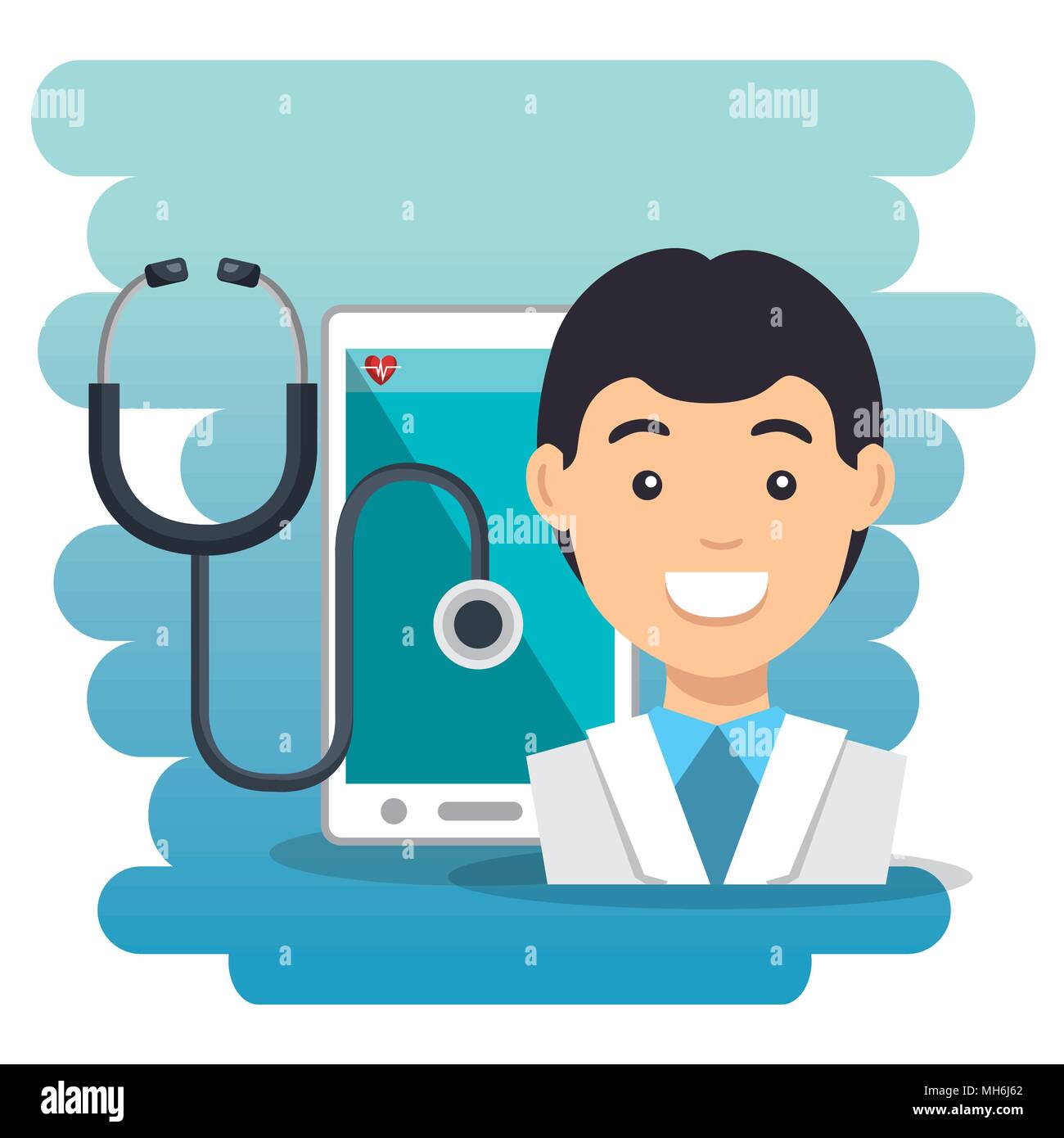Doctor consultation medical services icon Cut Out Stock Images ...
