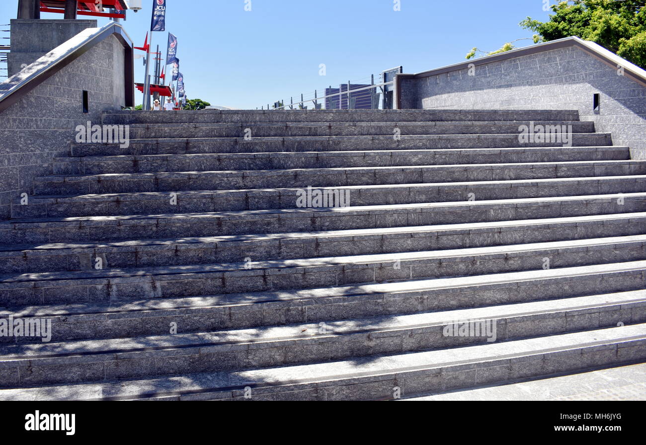Grey stairs hi-res stock photography and images - Alamy
