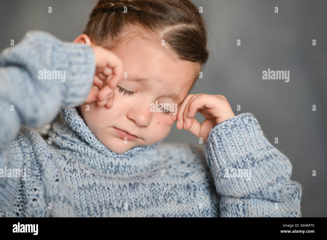 cute sick girl Stock Photo - Alamy