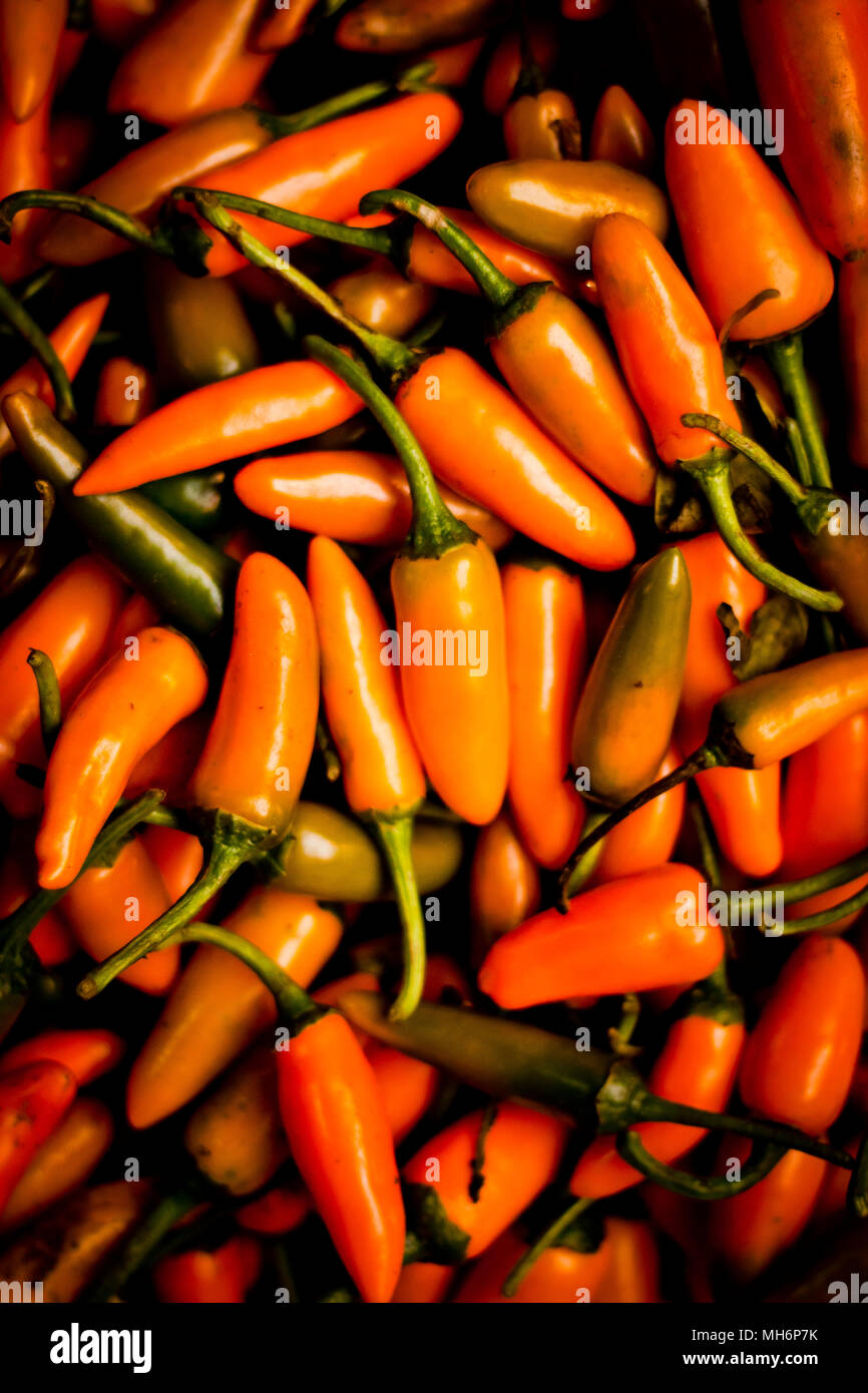 Orange chilli hi-res stock photography and images - Alamy