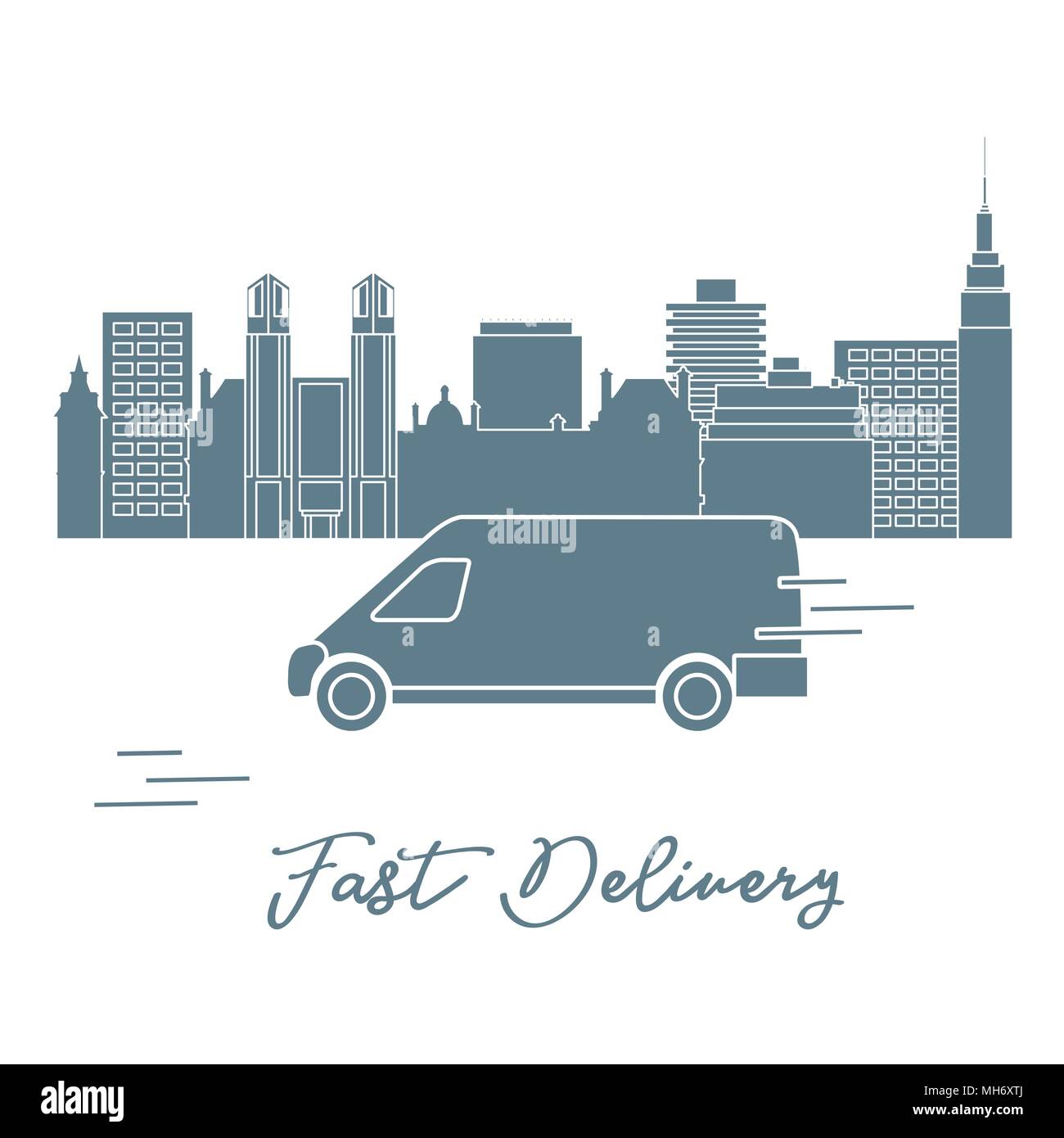 Delivery by car in the city. Fast and convenient shipping. Free ...