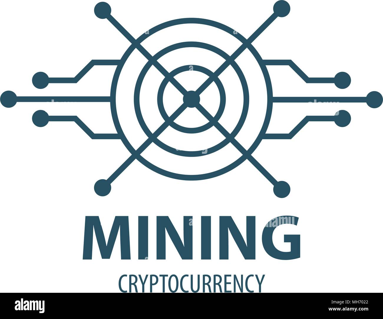 Digital currency mining Stock Vector Image & Art - Alamy