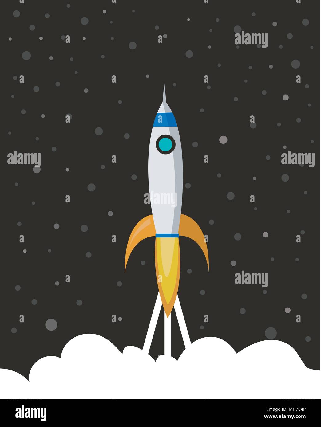 Space ship vector icon Stock Vector Image & Art - Alamy