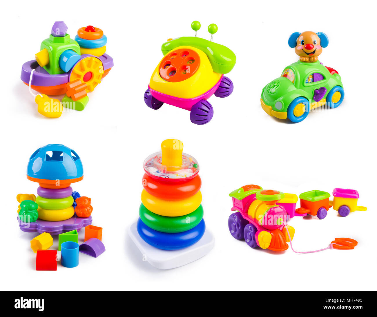 collection toy. toys collection on the background Stock Photo - Alamy