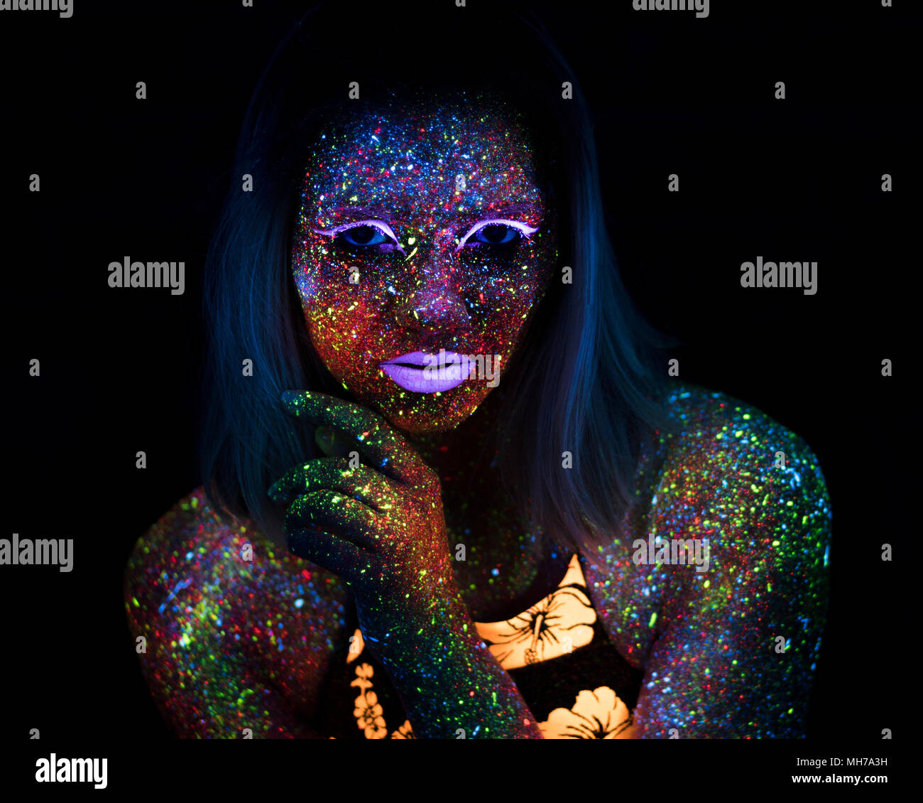 Neon Makeup Designs