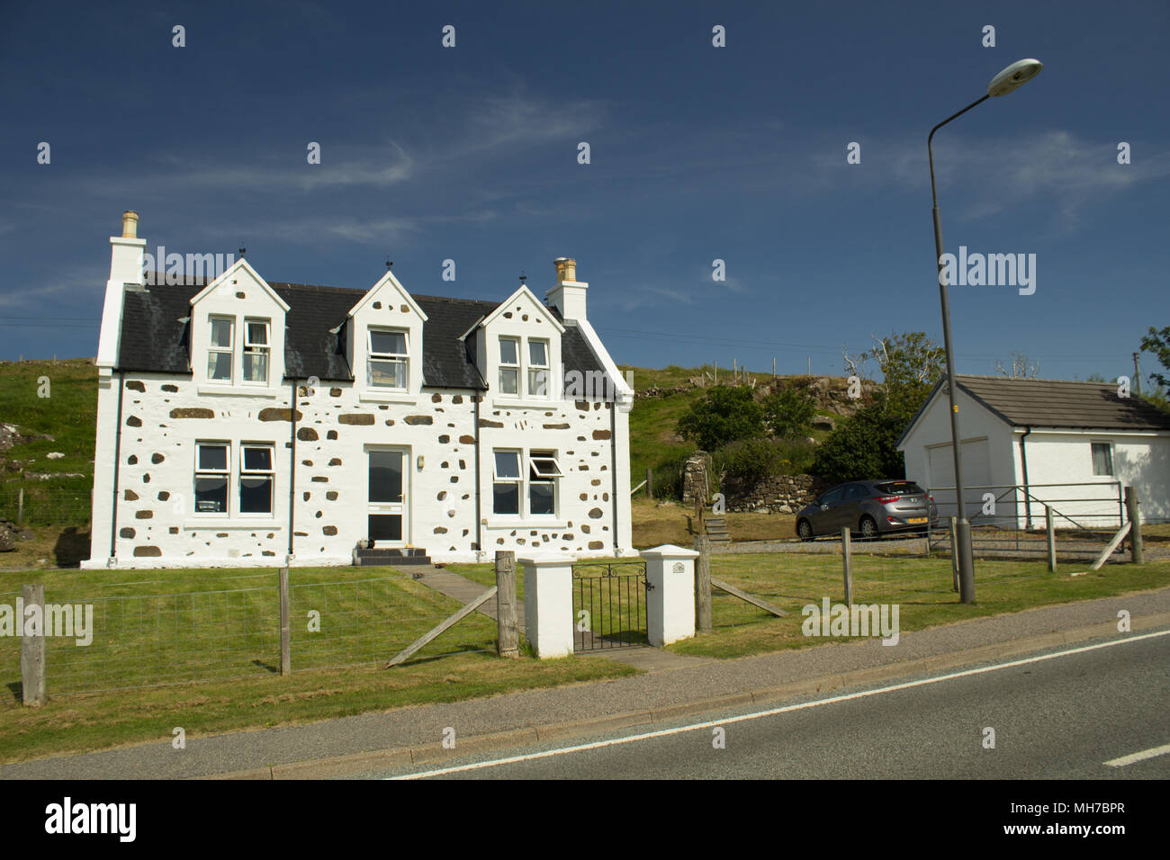 Rural house in Scotland Stock Photo - Alamy