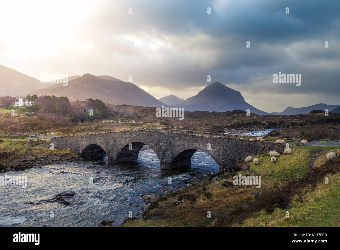 Isle of Skye Scotland Iconic Bridge Stock Photo - Alamy