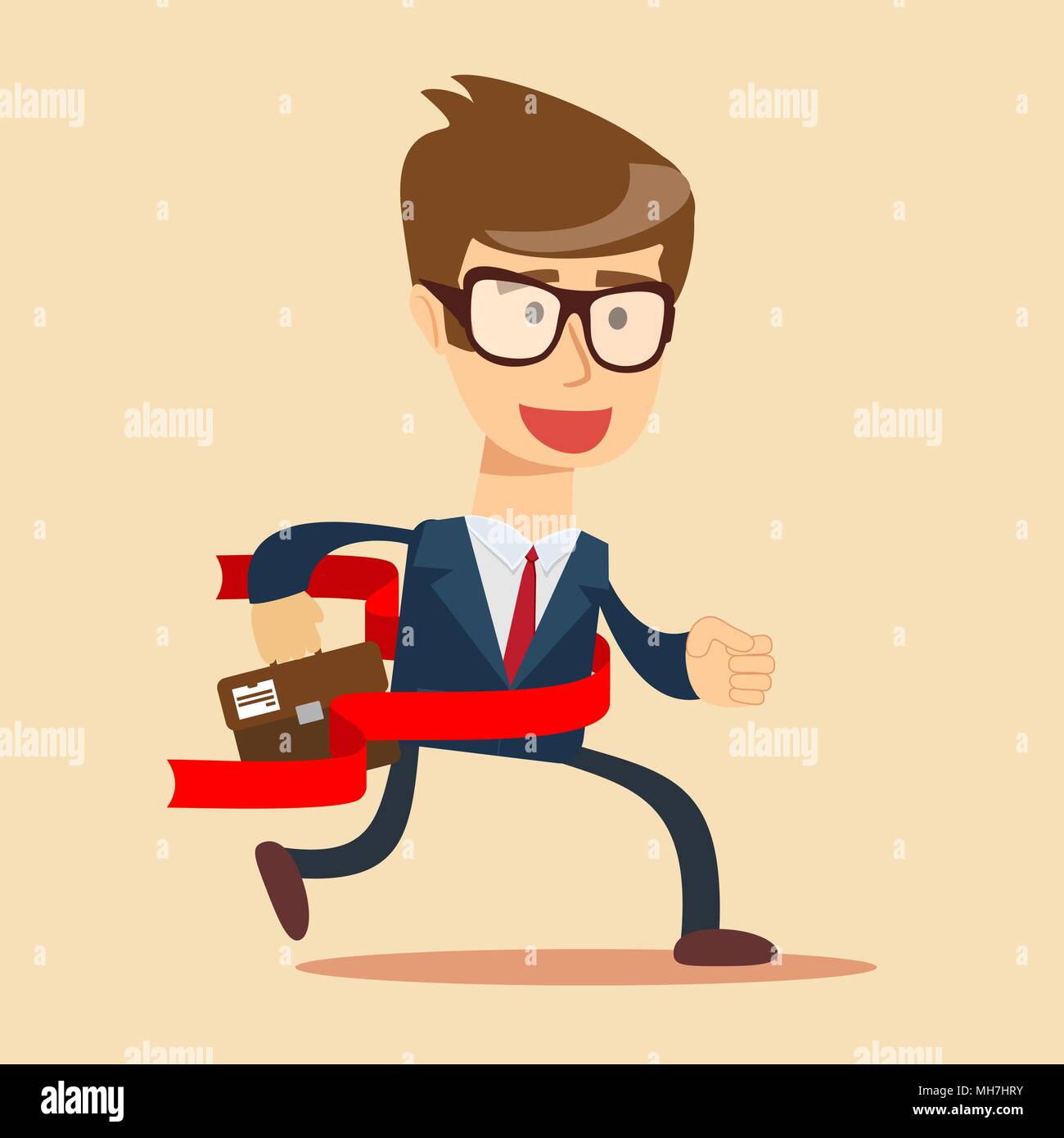 Crossing finish line first hi-res stock photography and images - Alamy