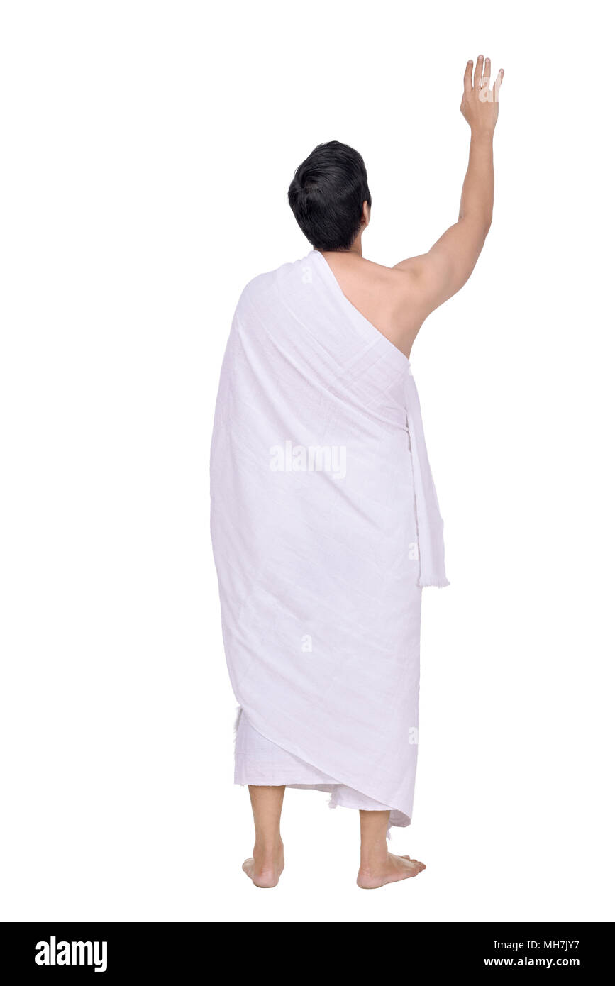 Ihram cloth hi-res stock photography and images - Alamy