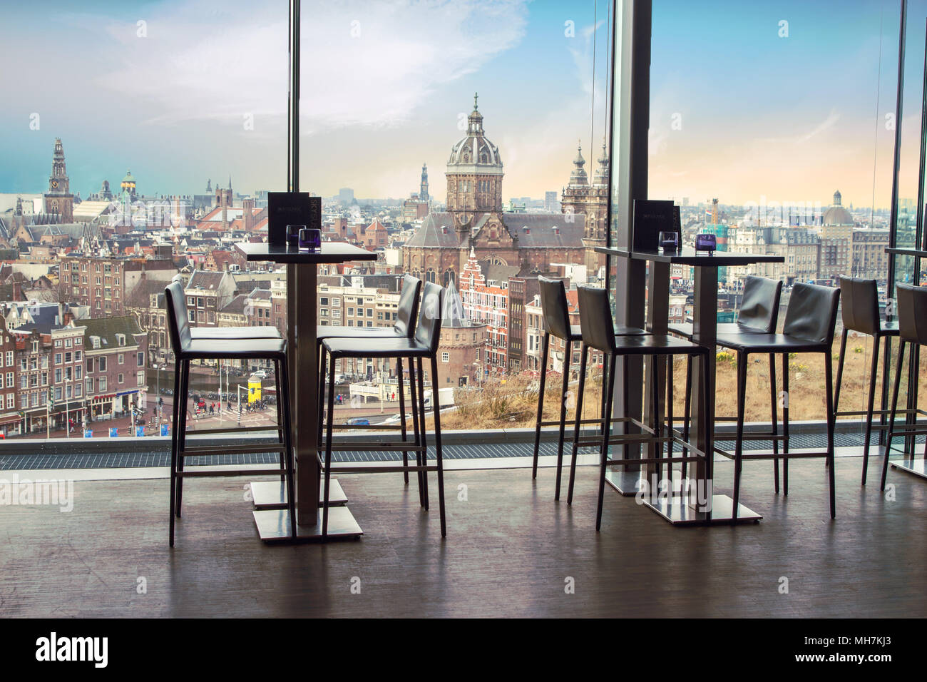 Fine dining in Amsterdam Stock Photo - Alamy