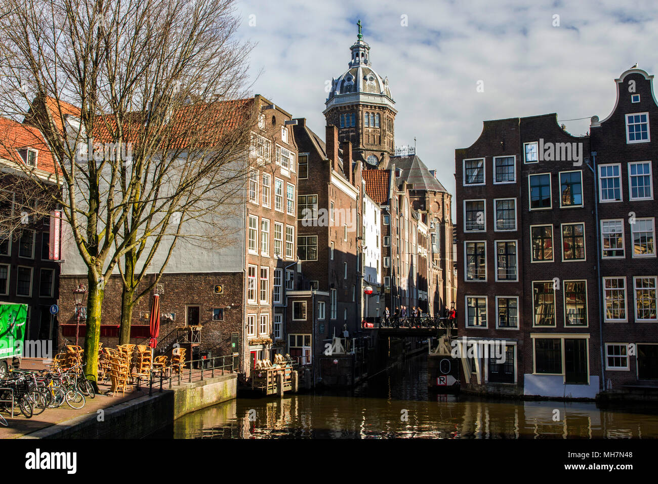 Beautiful Amsterdam City Centre Stock Photo - Alamy