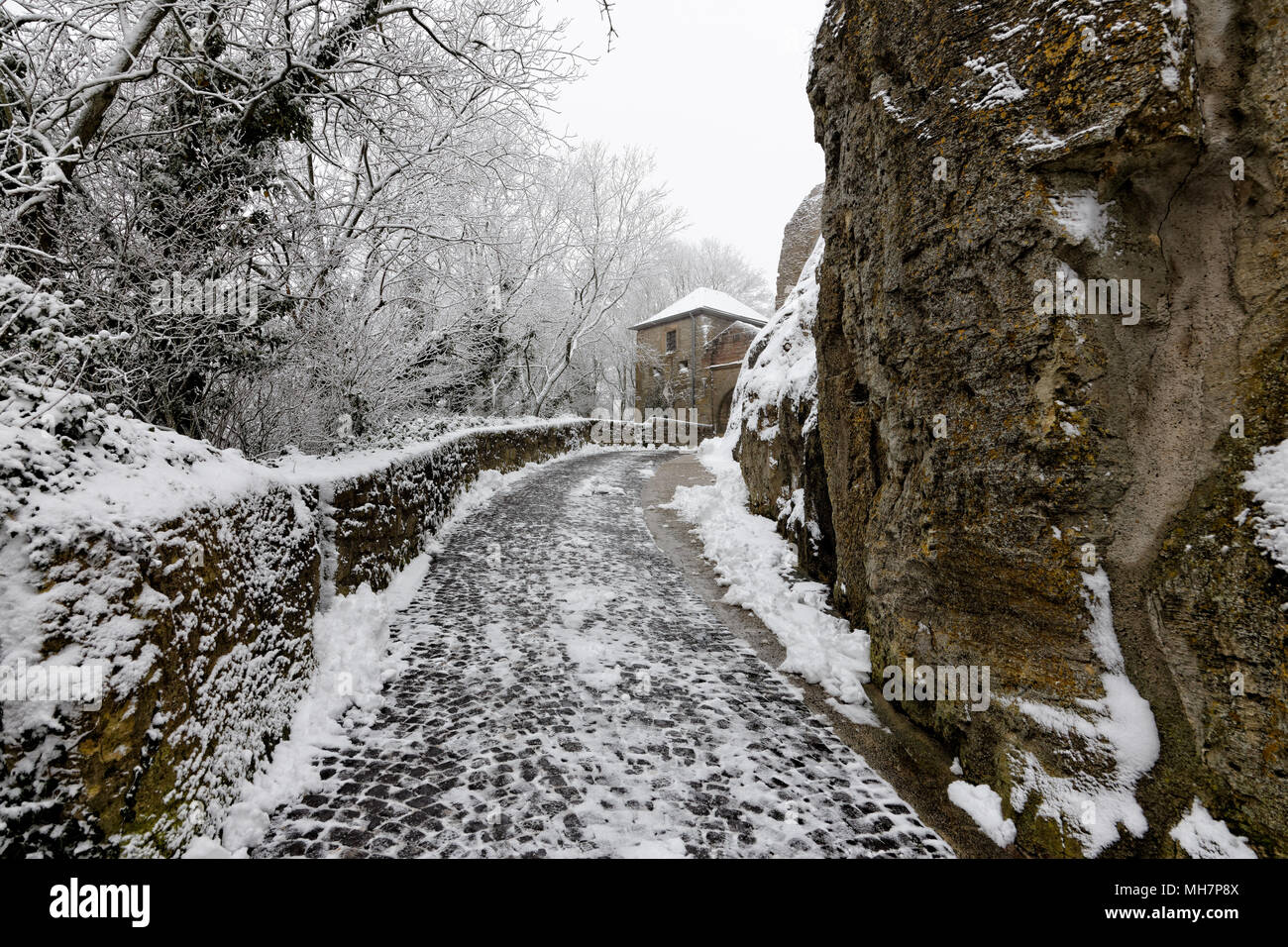 Waldeck Castle. Schloss Waldeck Stock Photo - Alamy