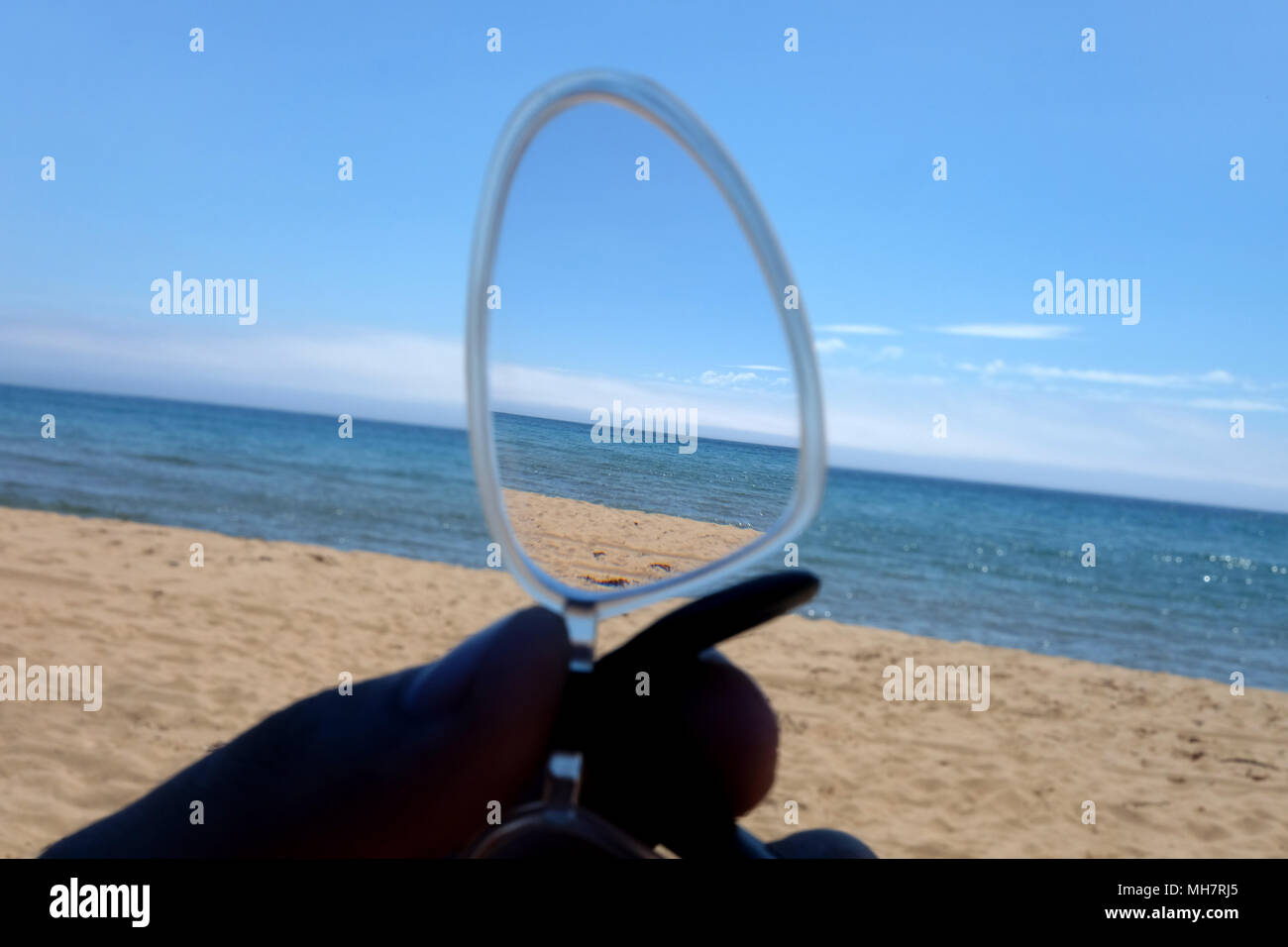 Landscape through glasses hi-res stock photography and images - Alamy