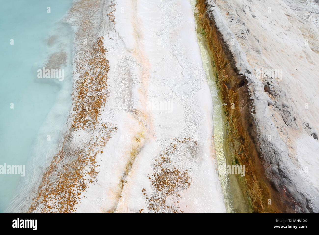 Pamukkale: Natural thermal springs, Turkey Stock Photo - Alamy