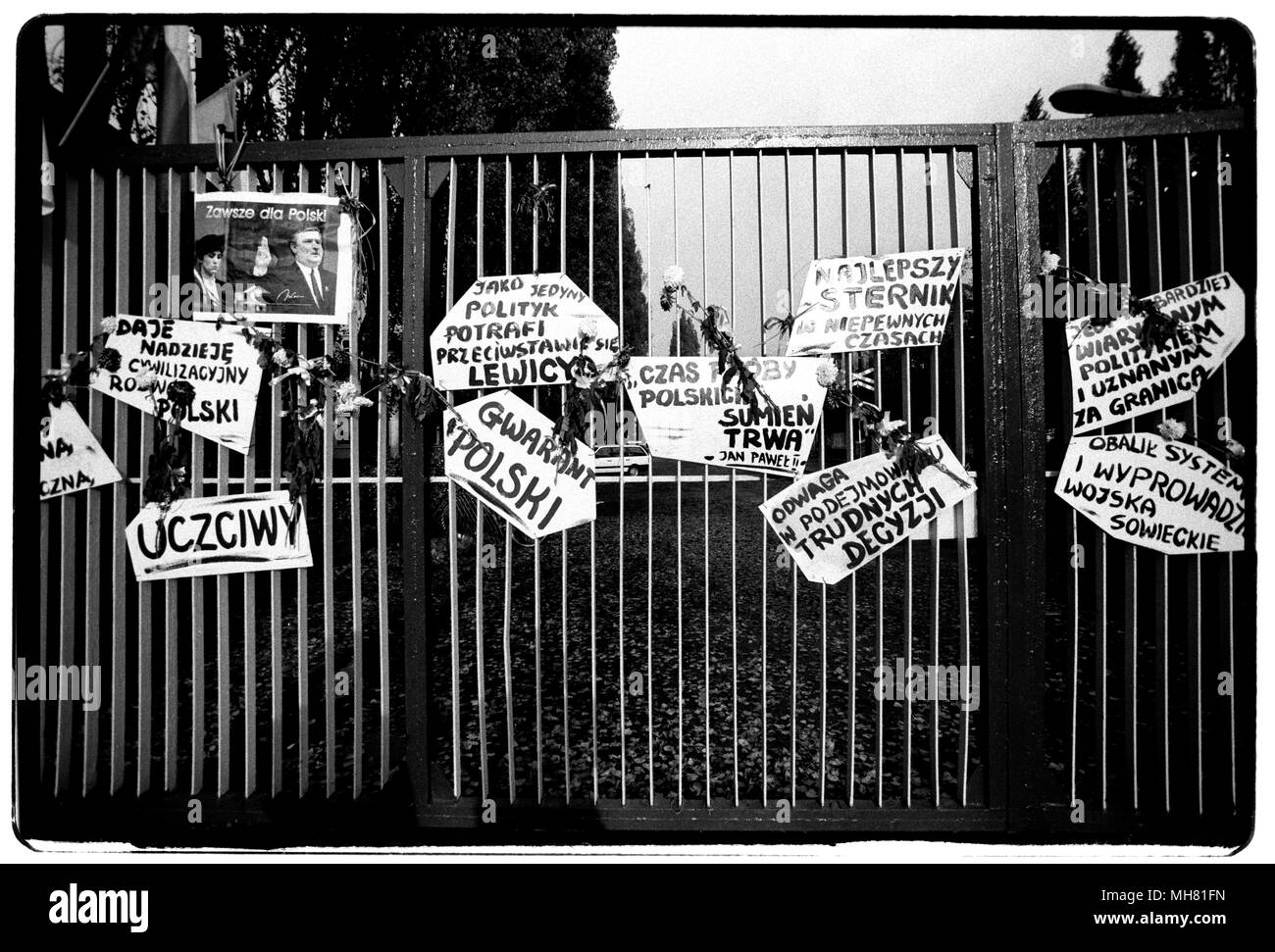 Gdansk poland lenin shipyard Black and White Stock Photos & Images - Alamy