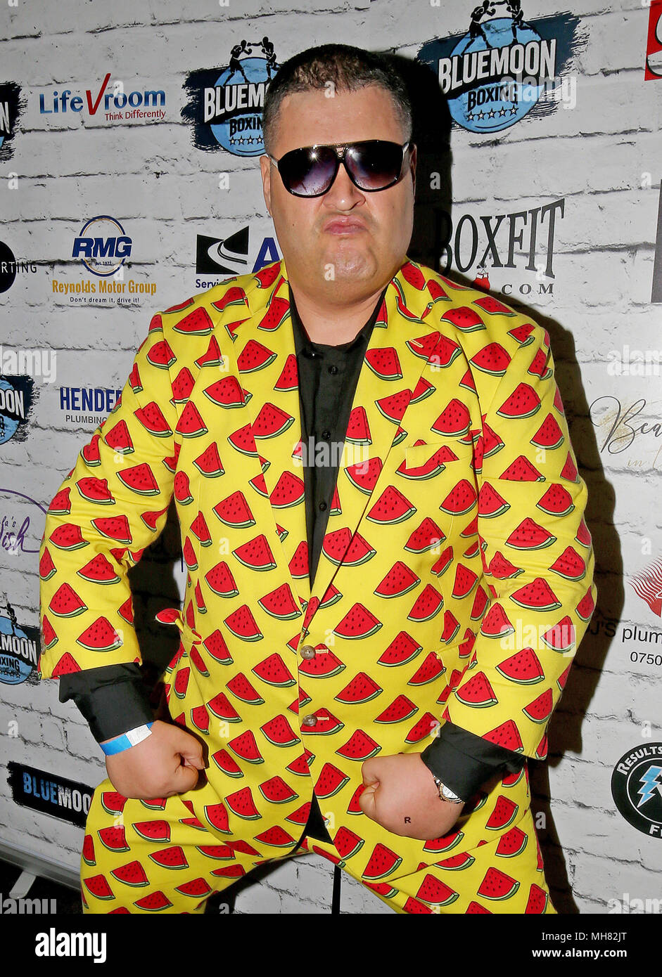 Big Brother star Chanelle McLeary and Heavy D attend the Blue Moon Bash ...