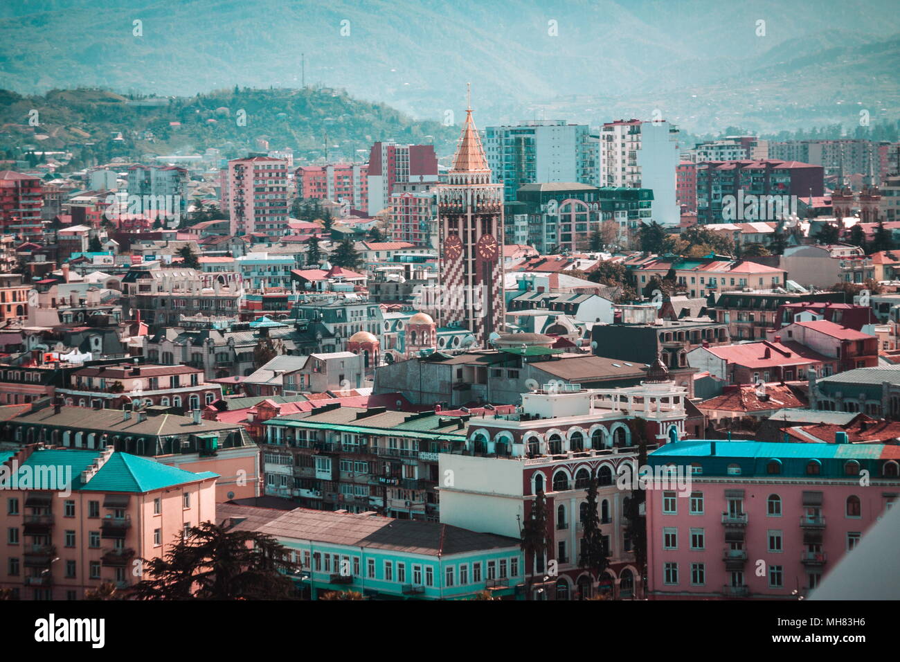 Aerial view on batumi georgia hi-res stock photography and images - Alamy