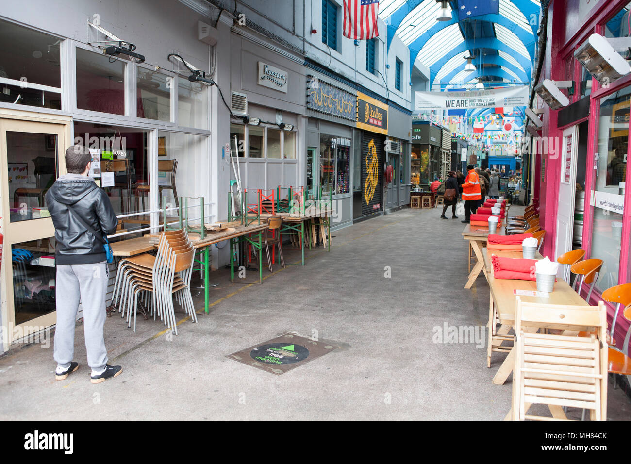 Brixton Village. Lambeth, London Stock Photo - Alamy