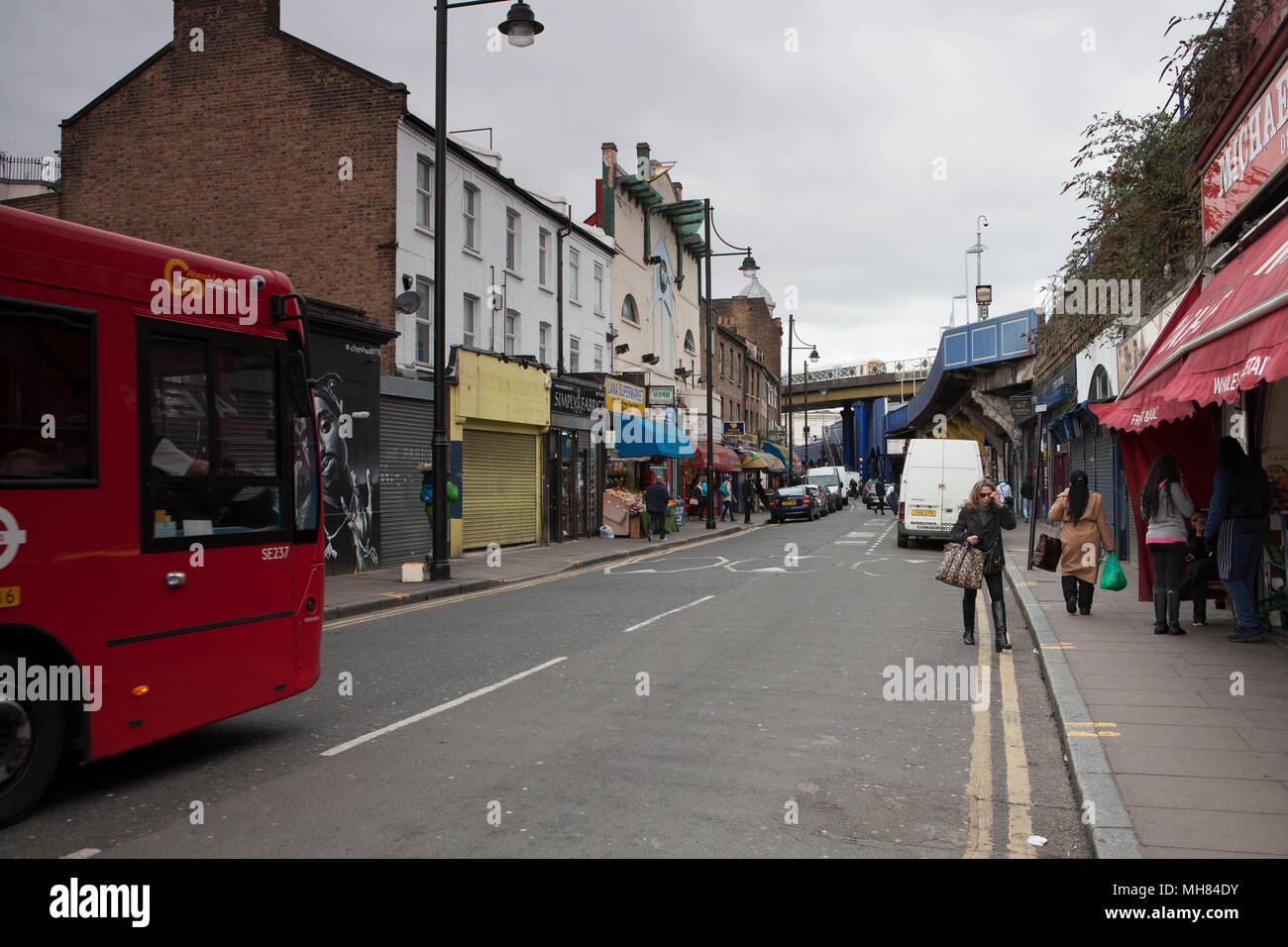 Brixton Village. Lambeth, London Stock Photo - Alamy