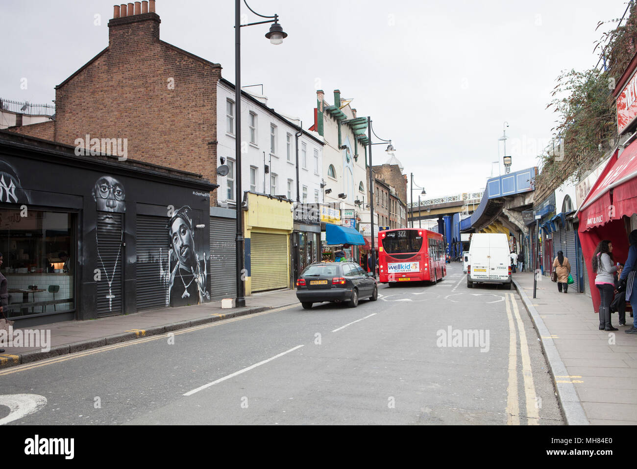 Brixton Village. Lambeth, London Stock Photo - Alamy