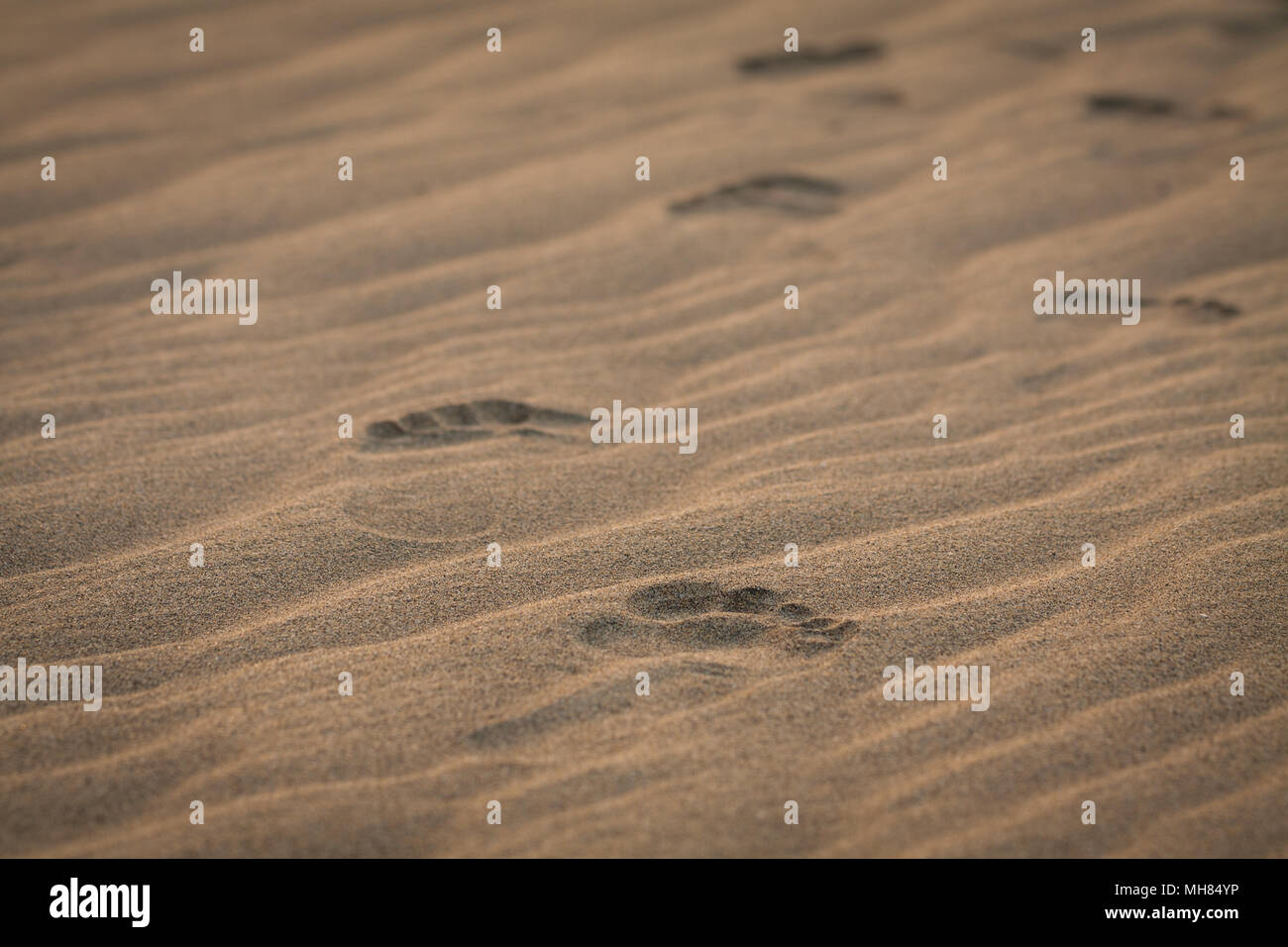 Childrens footprints hi-res stock photography and images - Alamy