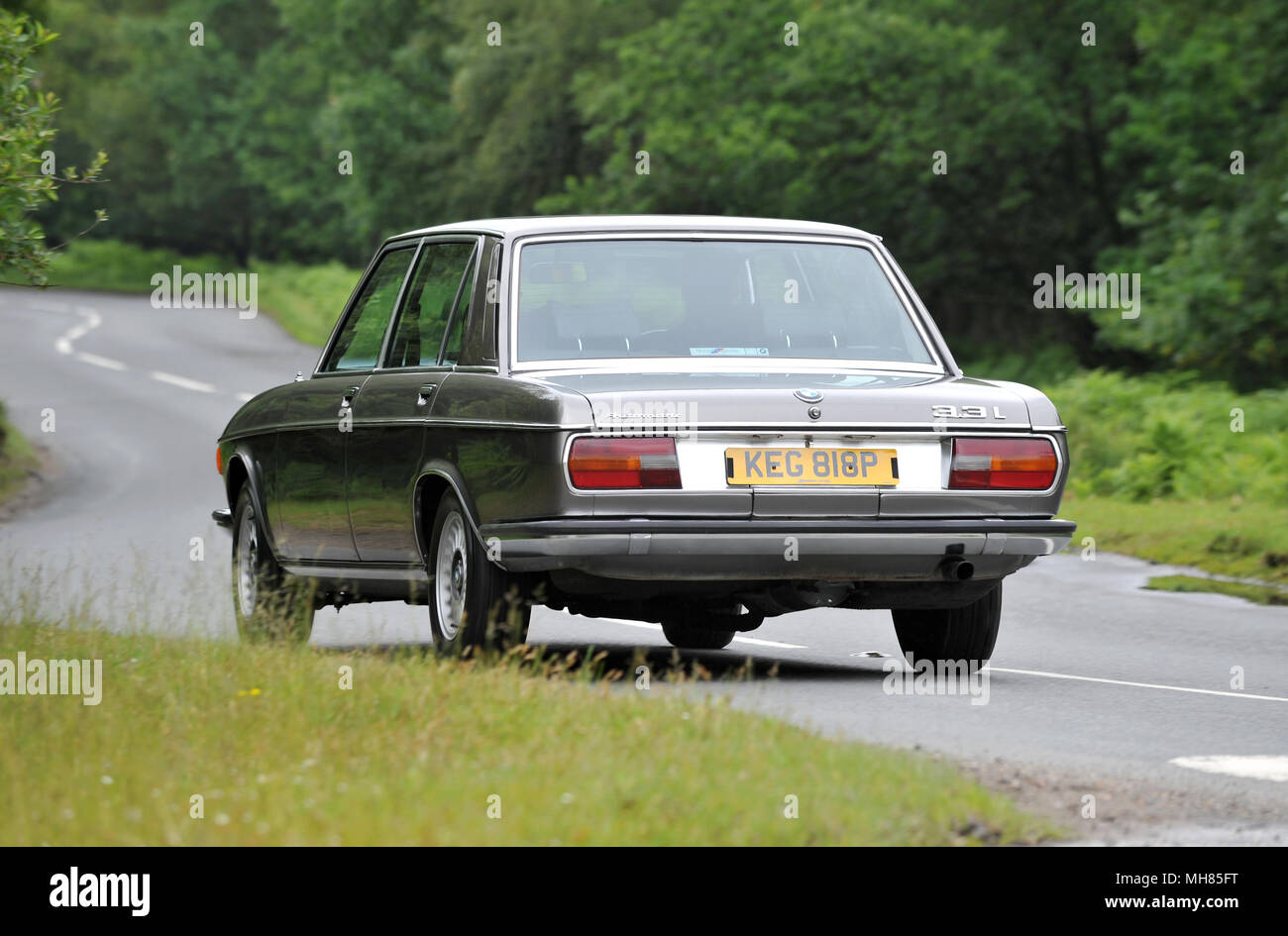 1975 BMW 3.3L E3 classic German luxury saloon car Stock Photo - Alamy
