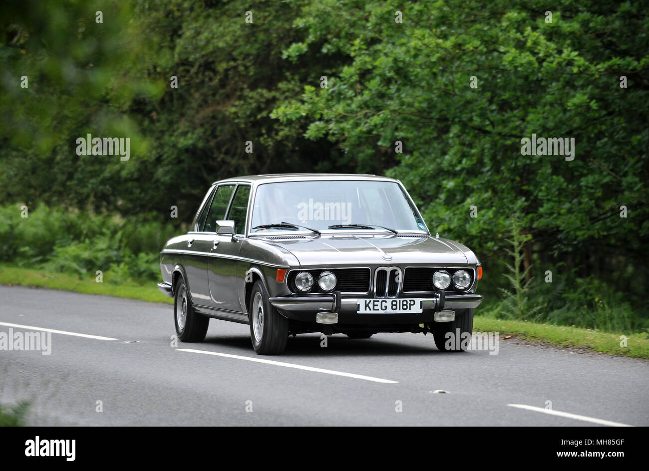 1975 BMW 3.3L E3 classic German luxury saloon car Stock Photo - Alamy