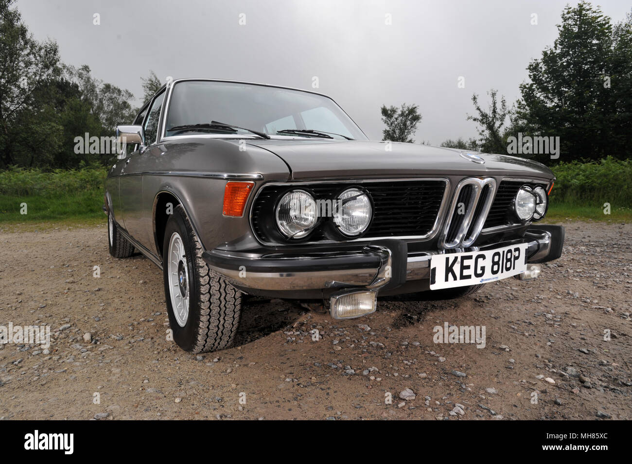 1975 BMW 3.3L E3 classic German luxury saloon car Stock Photo - Alamy