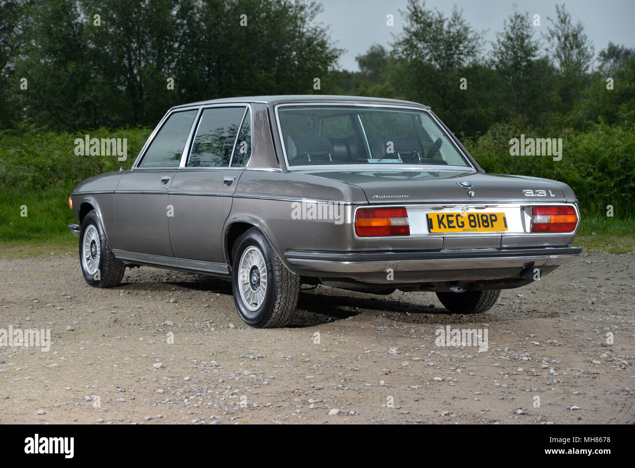 1975 BMW 3.3L E3 classic German luxury saloon car Stock Photo - Alamy