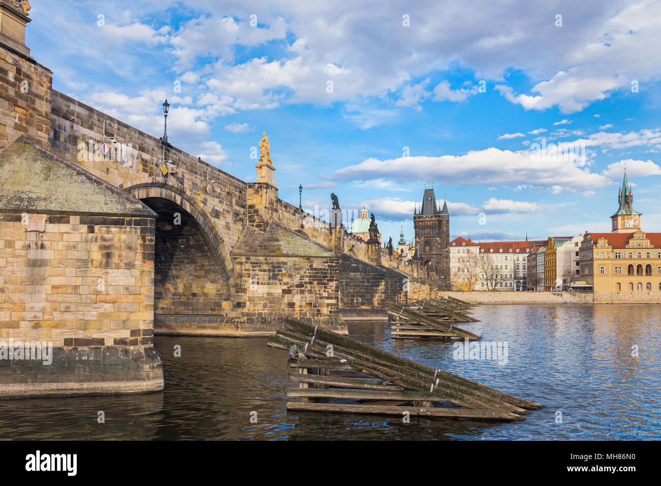 Prague Charles Bridge Stock Photo - Alamy