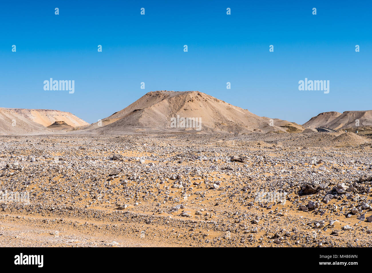 Beautiful desert landscape in Egypt Stock Photo - Alamy