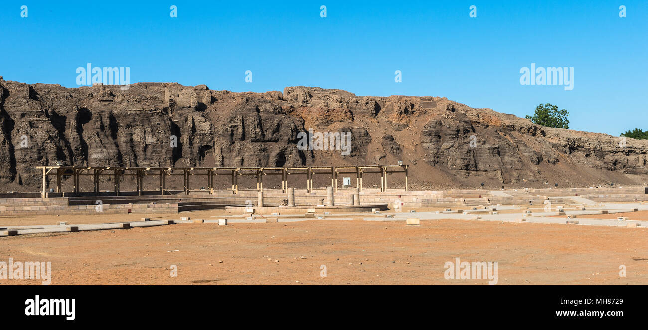 Ptolemaic Temple of Horus, Edfu (Idfu, Edfou, Behdet), Egypt Stock ...