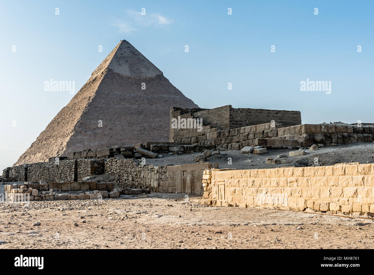 Great Pyramid of Giza (Pyramid of Khufu or the Pyramid of Cheops), the ...